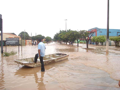 Enchente Paranatinga | Só Notícias