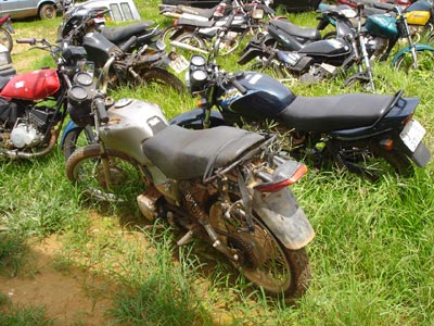 Motos – patio delegacia – Só Notícias