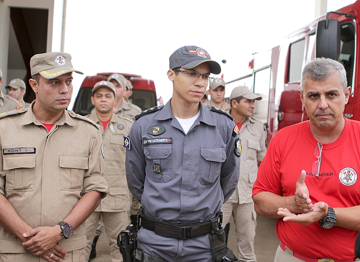 Rony, Hector e sargento Sacramento – abril 2017 (SN/Vanessa Fogaça ...