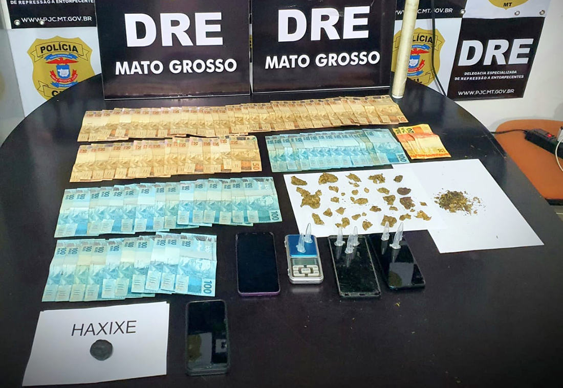 Quatro Pessoas São Presas Por Tráfico Em Mato Grosso Droga Era
