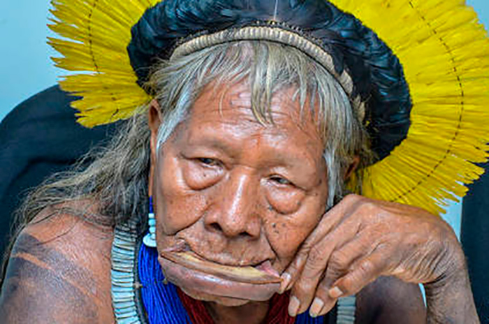 Campanha tenta lançar cacique Raoni a prêmio Nobel da Paz | Só Notícias