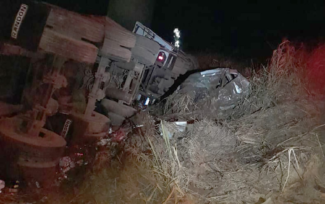 Colisão violenta entre carreta e carro deixa 2 mortos na BR-163 em Sorriso; uma vítima não ...