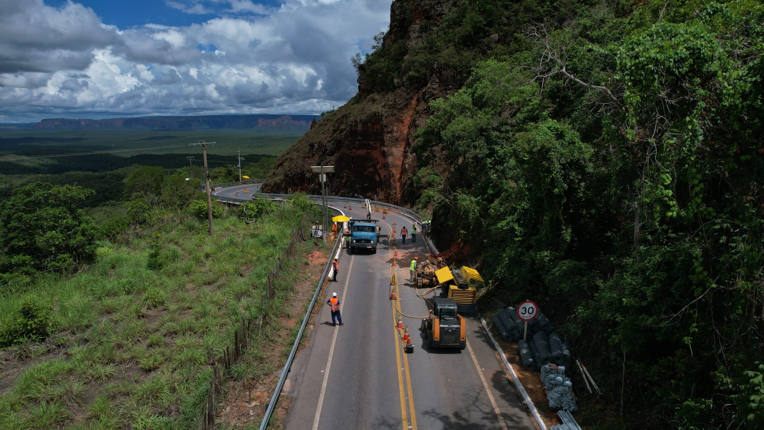 Obras do Portão do Inferno seguem na fase de supressão de vegetação e ...