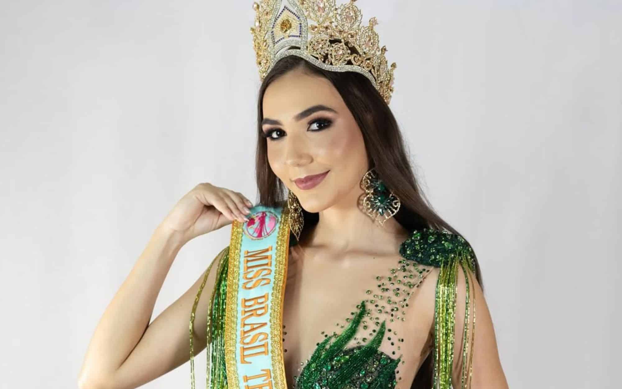 Modelo no Nortão é eleita Miss Brasil Teen Elegância | Só Notícias
